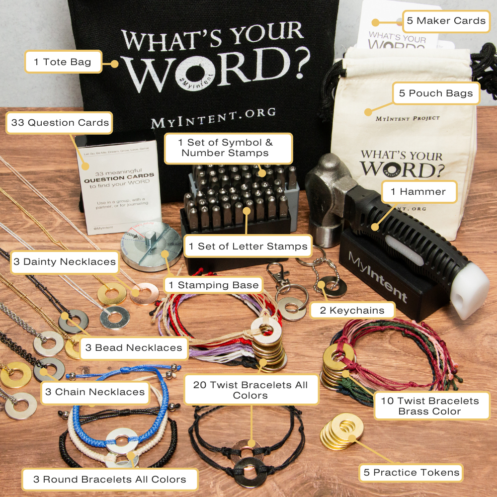 MyIntent Maker Kit - Bracelet Making Kit – MyIntent Project