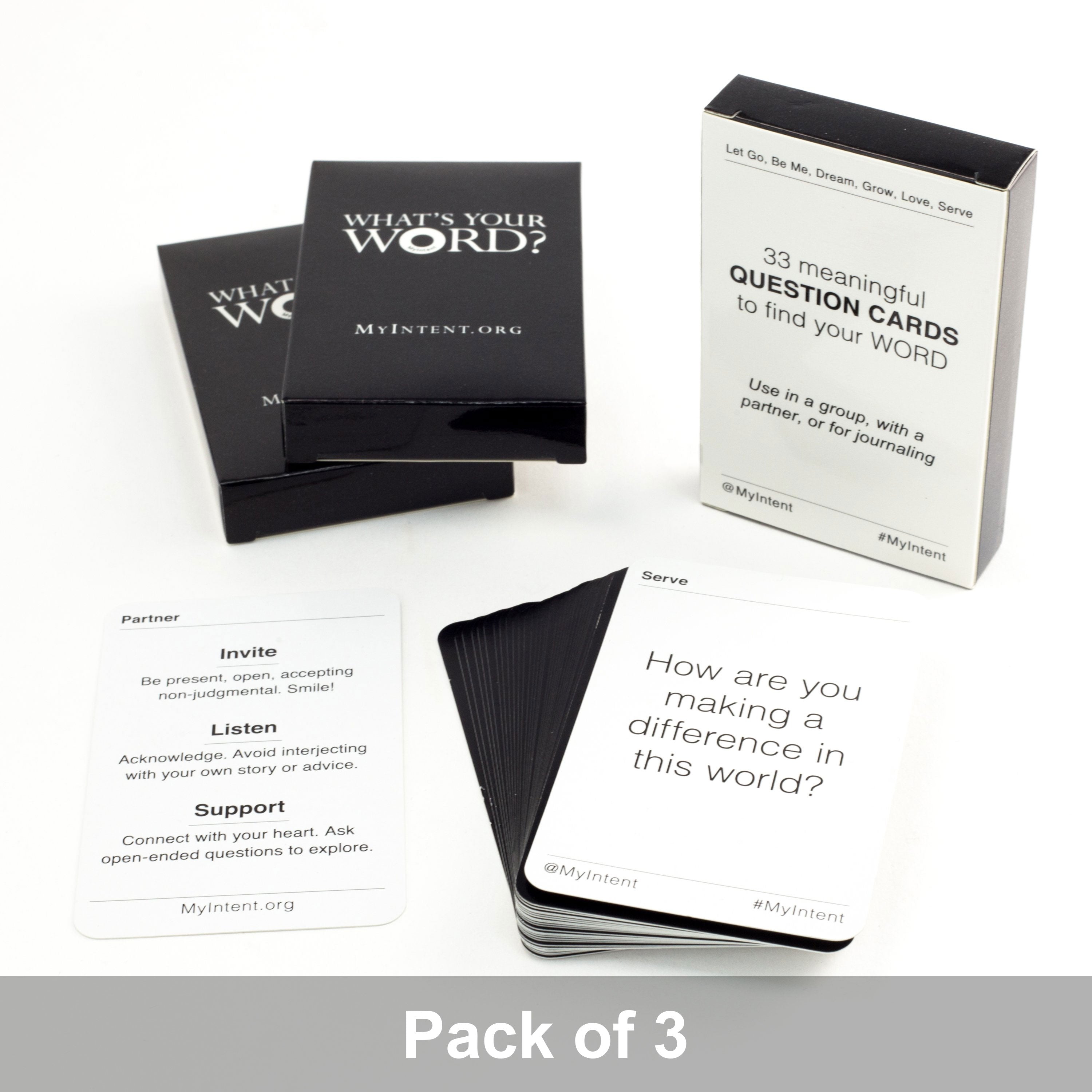 Question Cards – MyIntent Project