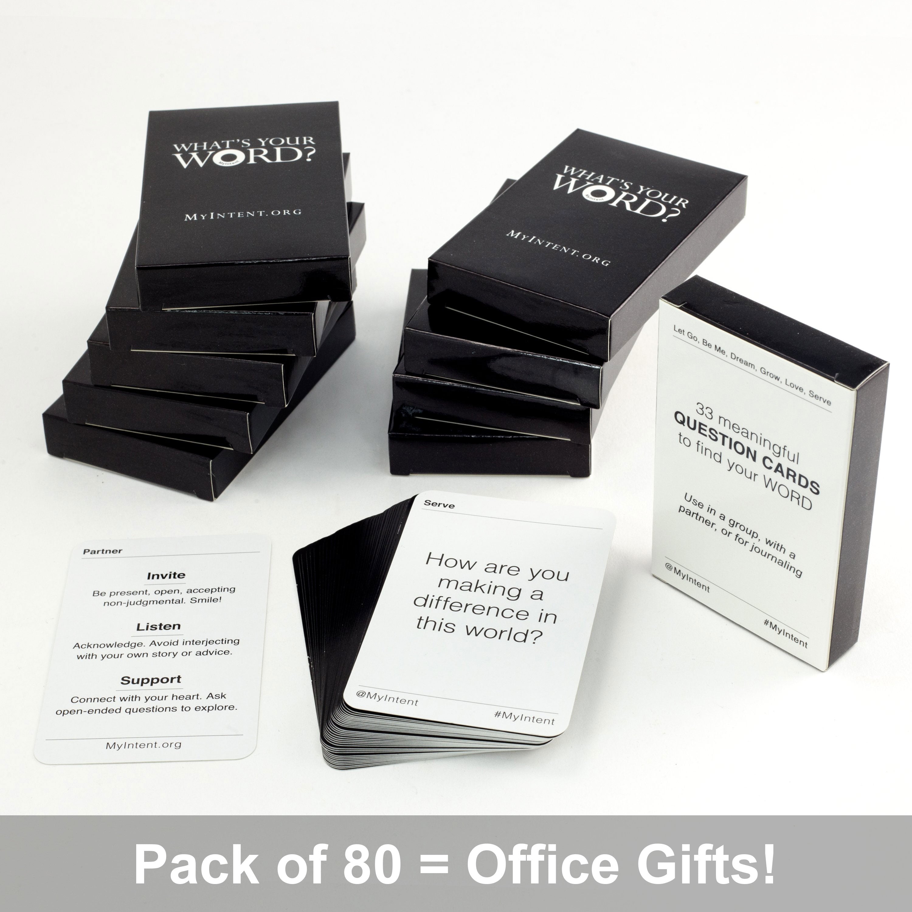 Question Cards – MyIntent Project